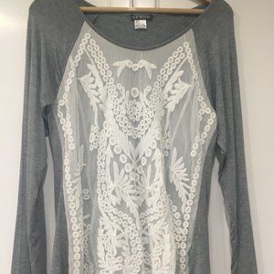 VENUS | Tops | Venus Embroidered Long Sleeve Top | Poshmark